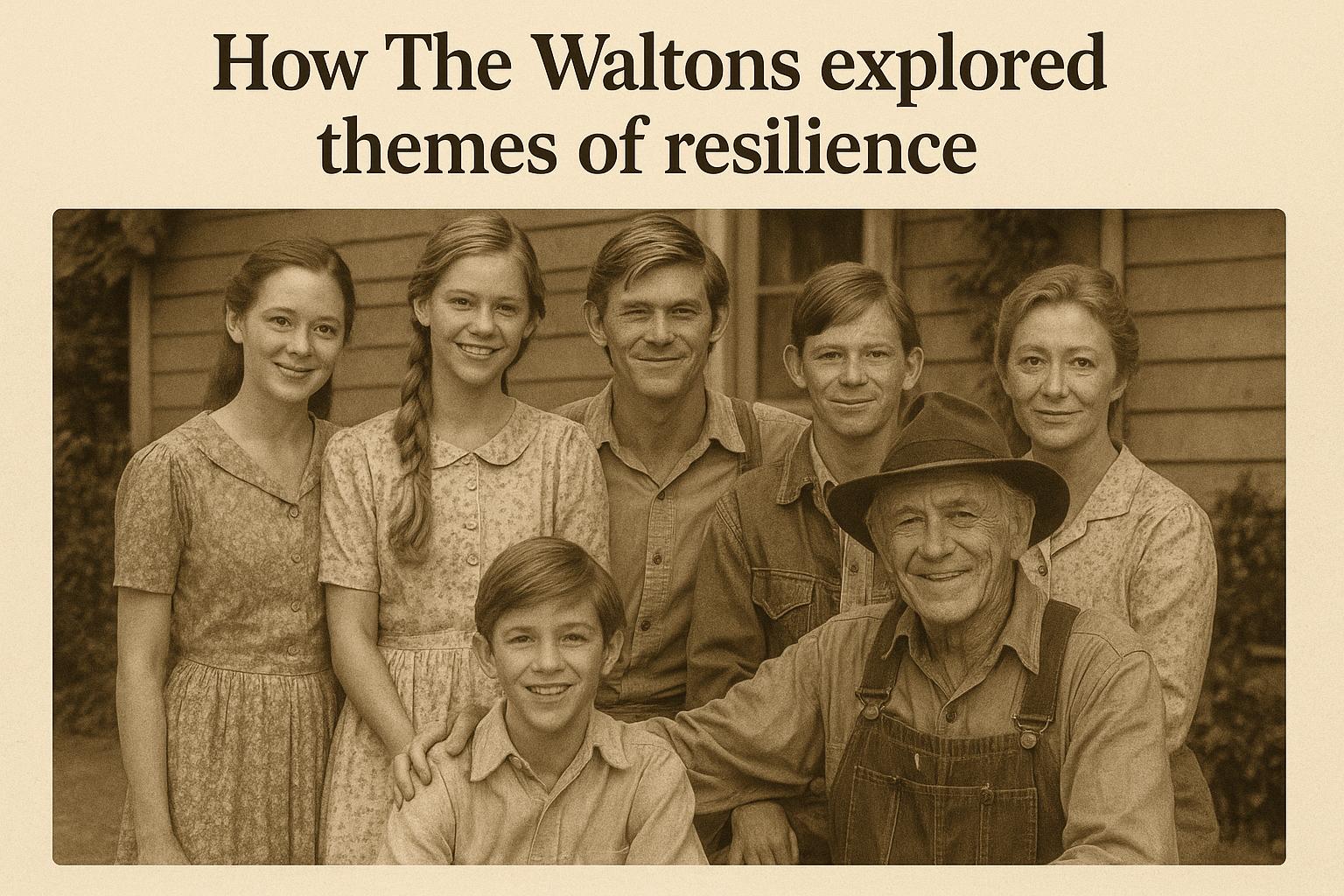 How The Waltons explored themes of resilience.