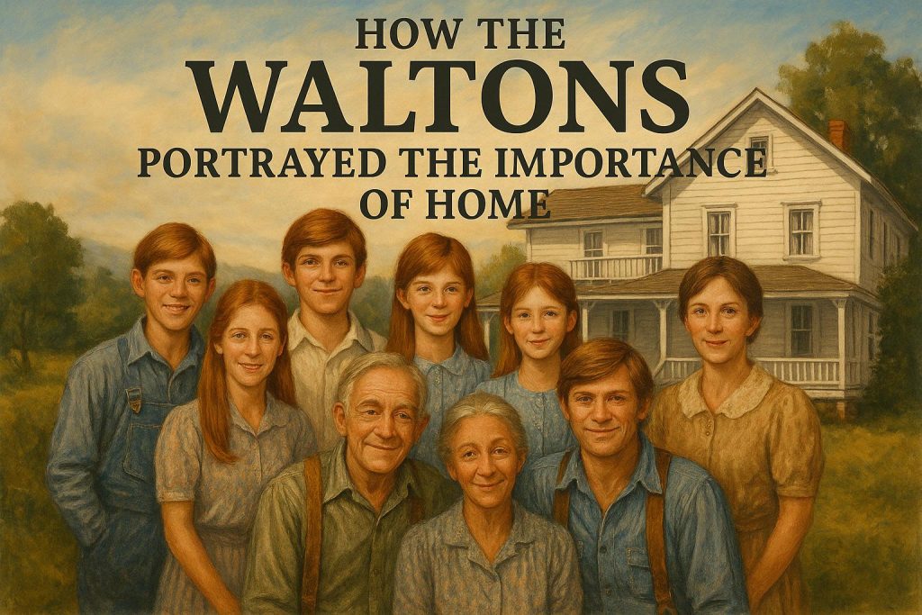 How The Waltons portrayed the importance of home.