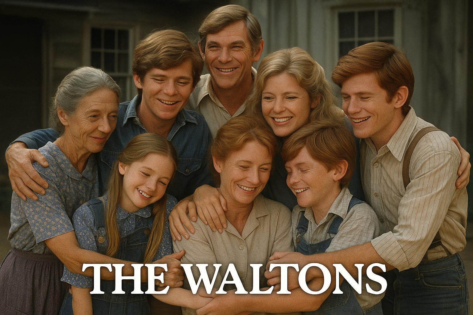 The friendships formed in The Waltons.