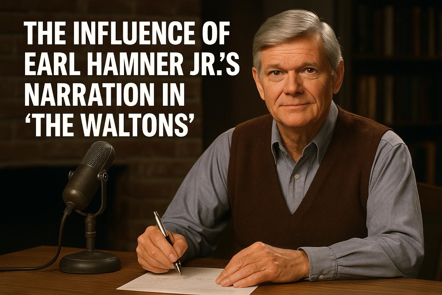 The influence of Earl Hamner Jr.'s narration in The Waltons.